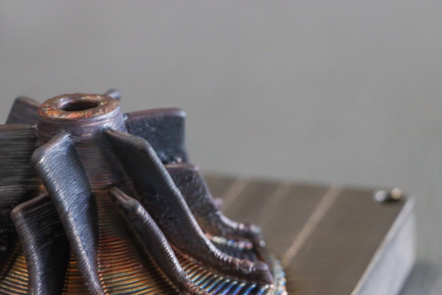 Near-net shape and over thickness - Meltio